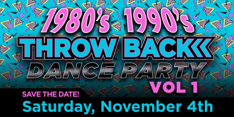 80's & 90's Throwback Dance Party - The Mill Event Center